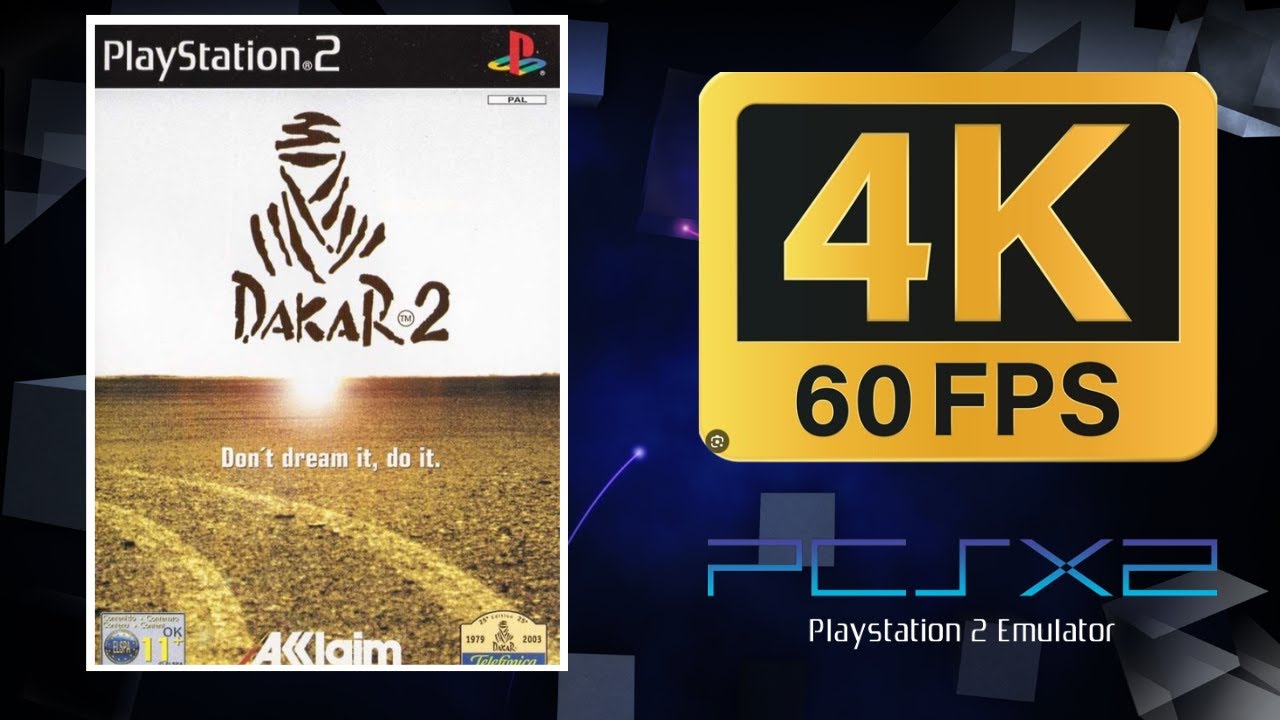 Dakar 2 | PS2 (PCSX2) | 4K UHD - YouTube