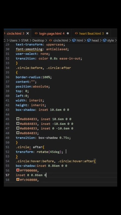 Circle Text Hover By Htmlandcss Trendyoutubeshortsviral Hovereffecthtmltutorialcss Coading🧑