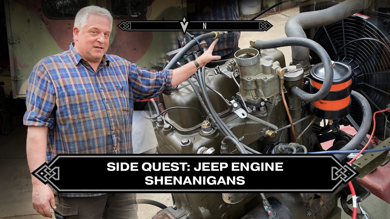 Another Army Dave Side Quest: Willys Hurricane Jeep Engine Shenanigans - YouTube