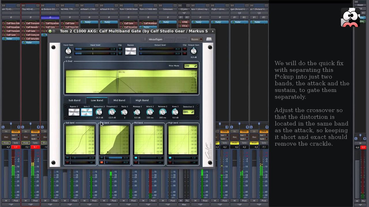 Calf Studio Gear - Audio Plugins - Rough Mix with Calf FX - YouTube