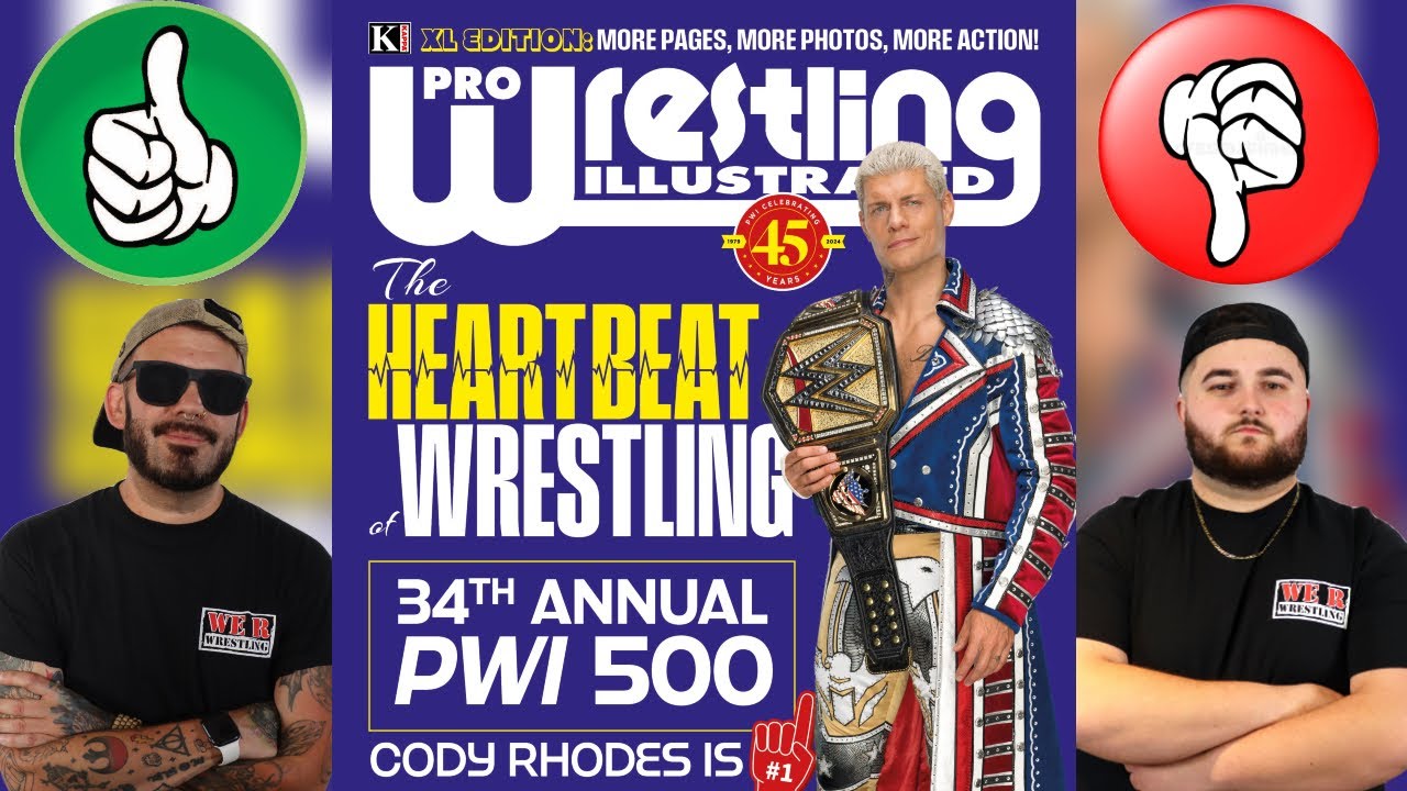 BREAKING DOWN THE OFFICIAL PWI TOP 10 PRO WRESTLERS OF 2024! - YouTube