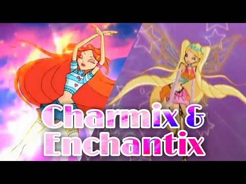Winx Club \\\\ Клуб Винкс S3E10 — Charmix & Enchantix Transformation [Fanmade, Italian]