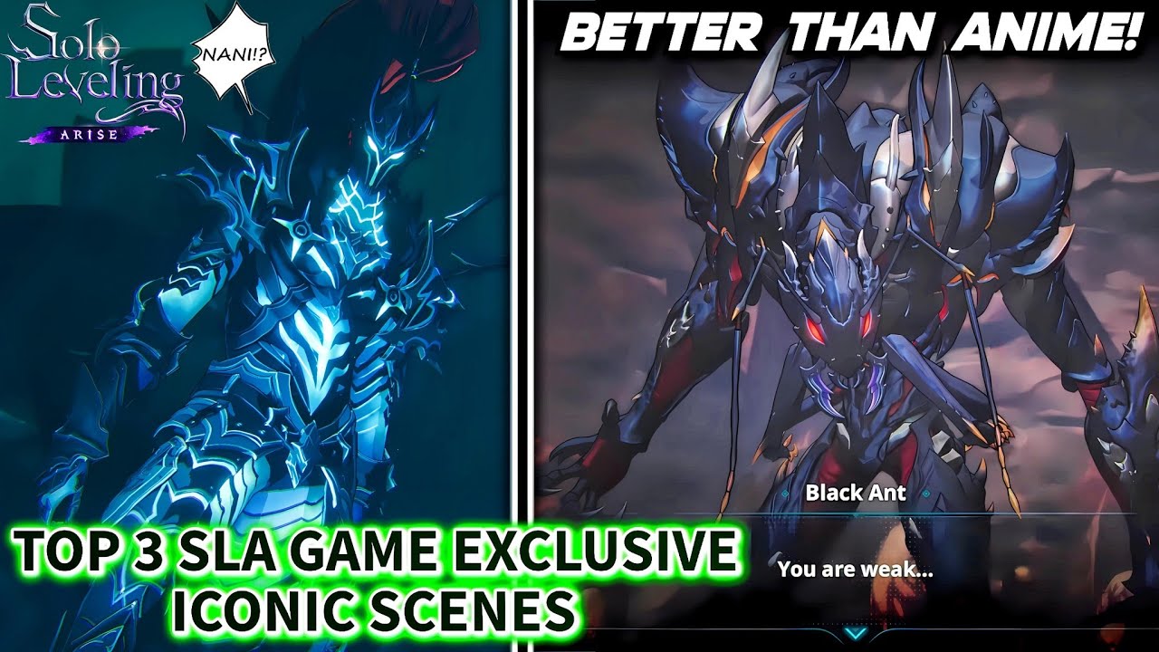 MY FAVORITE TOP 3 SLA GAME EXCLUSIVE ICONIC SCENES, ARE THEY BETTER ...