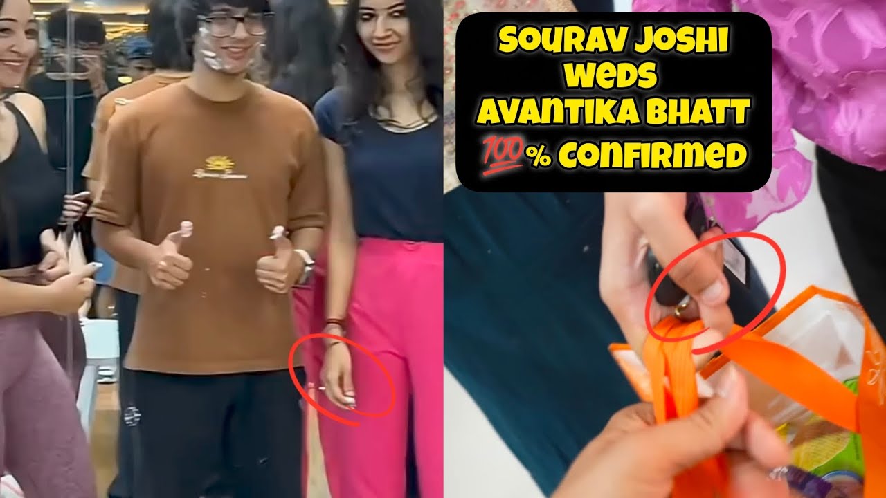 Finally Sourav Joshi Wife Avantika Bhatt Confirmed - YouTube