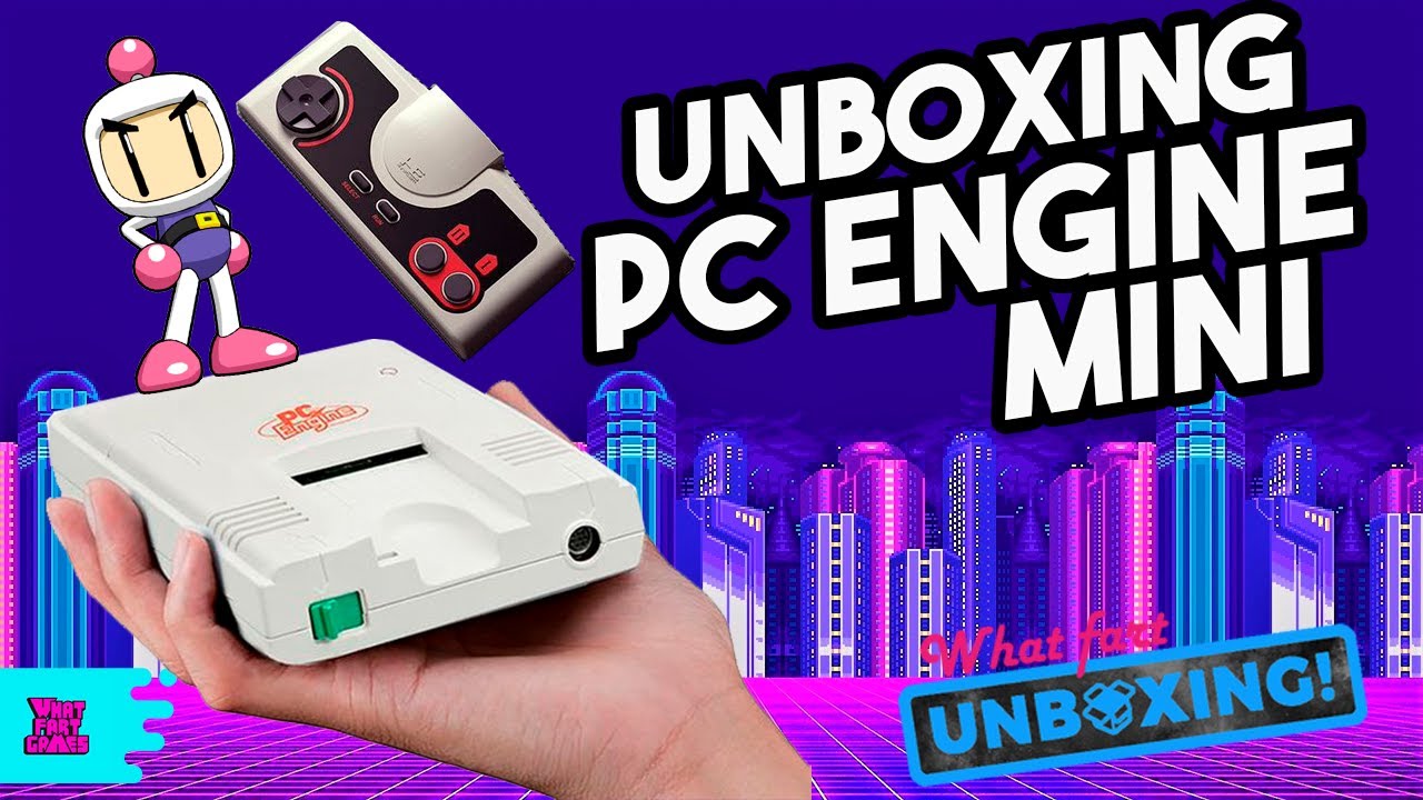 Unboxing PC Engine Mini Versión Japonesa - YouTube
