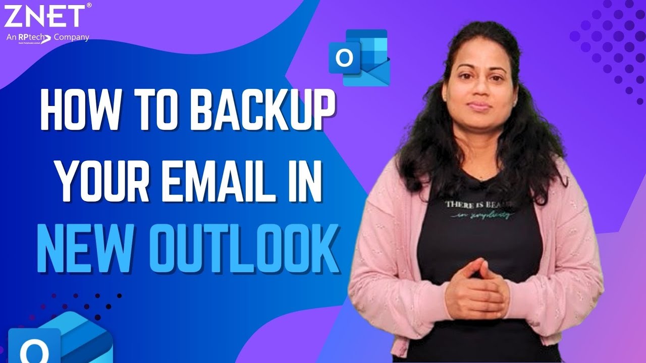 How to Back Up Emails in the New Outlook | Quick & Easy Guide - YouTube