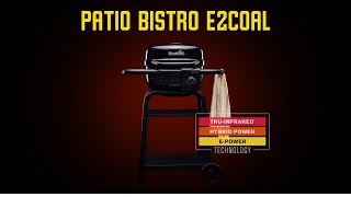Patio Bistro E2Coal | Powerful. Versatile. Compact – the Electric & Charcoal Grill | Char-Broil