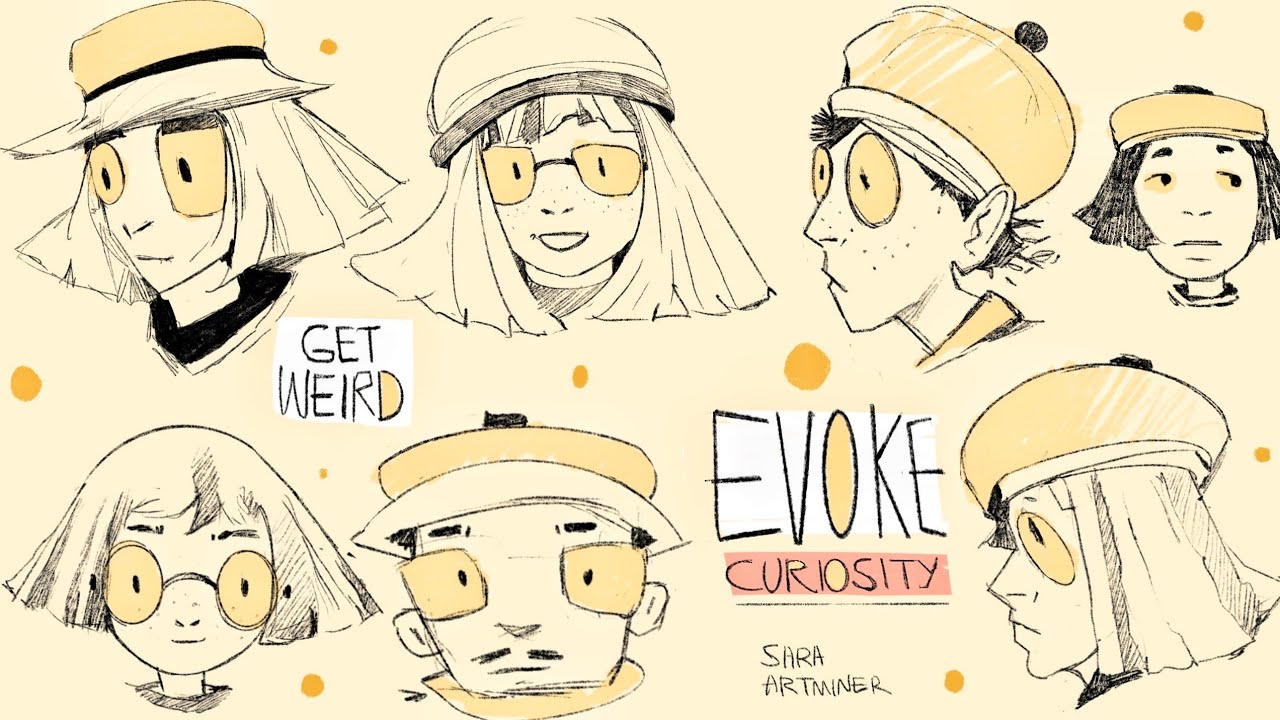 How I "CARTOONIZE" People, It Might Surprise You! (procreate character ...