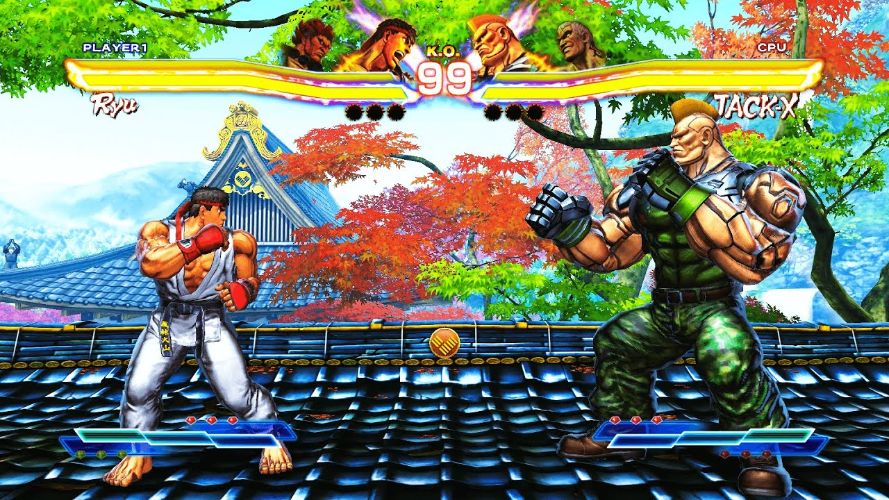 Ryu & Akuma vs Jack X & Bryan (Hardest) Street Fighter X Tekken. - YouTube