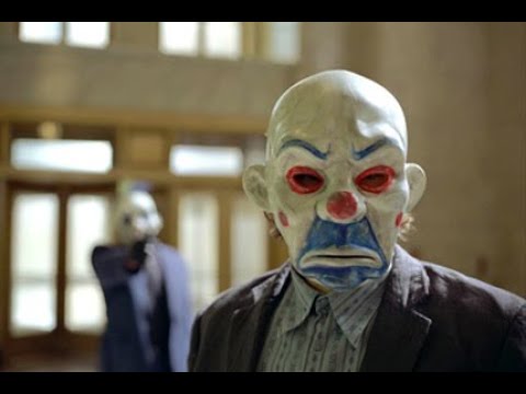 Джокер грабит банк / Тёмный рыцарь