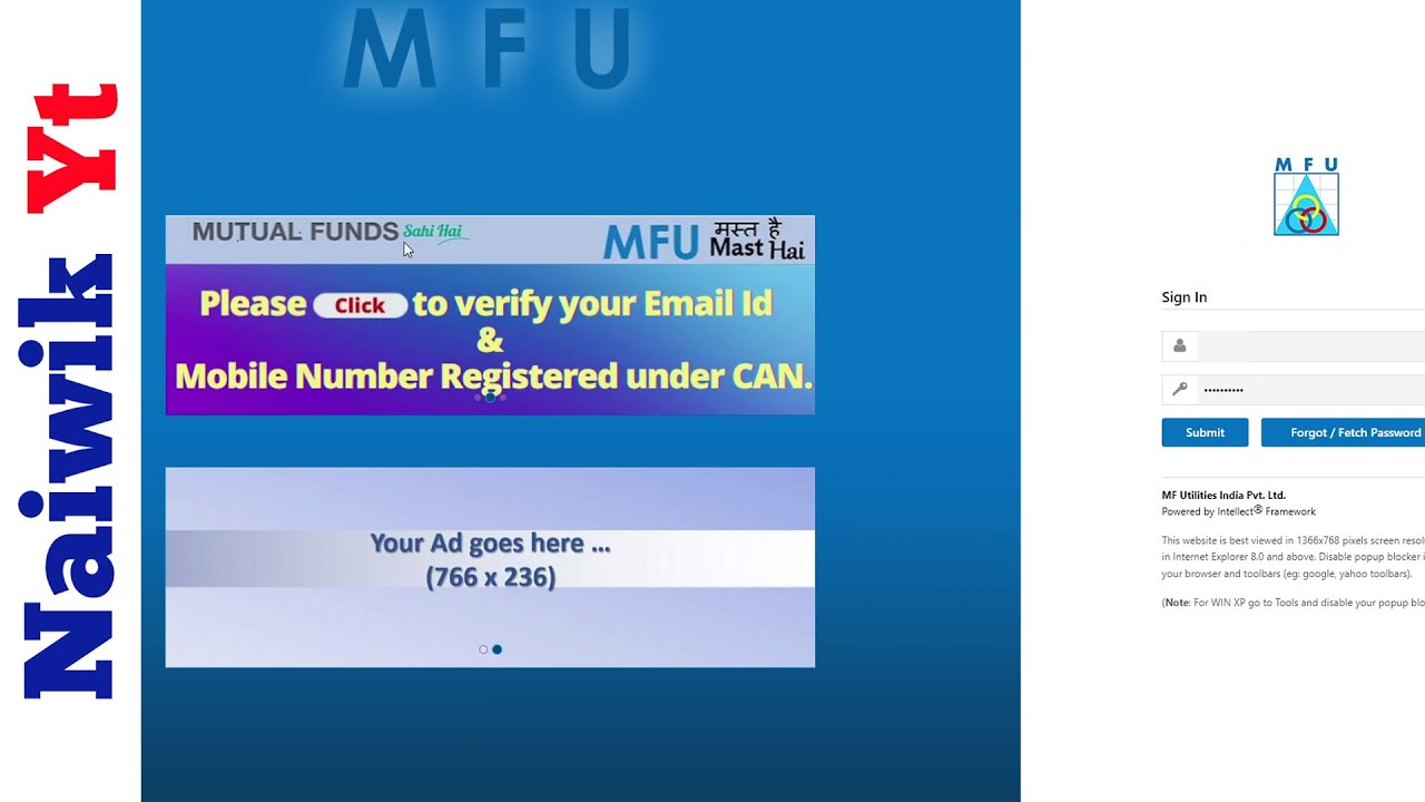 How to Redeem Multiple Mutual Fund Schemes at once on MFU Online ...