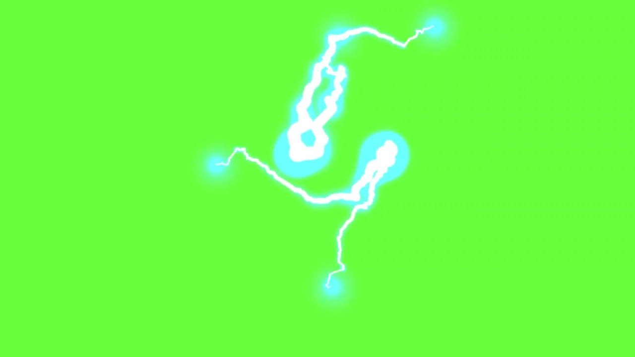 Electricity green screen - YouTube