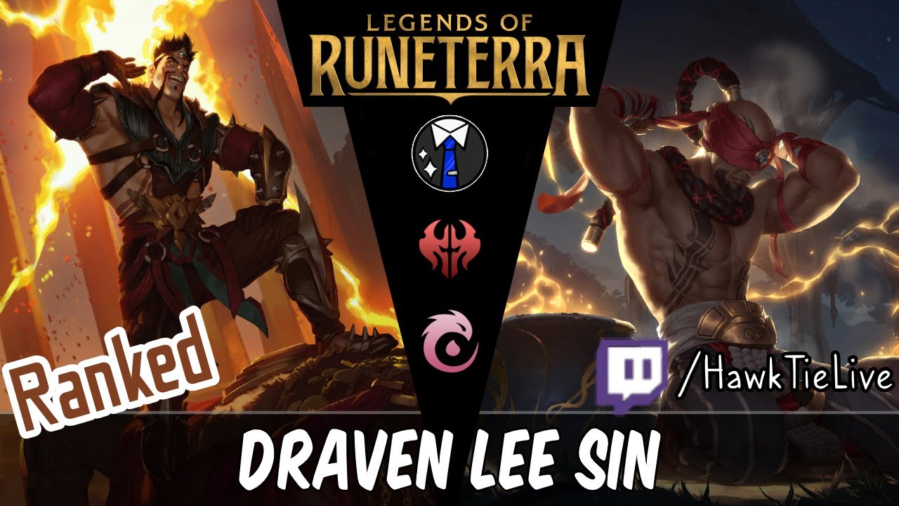Draven Lee Sin: Yolo l Legends of Runeterra LoR - YouTube