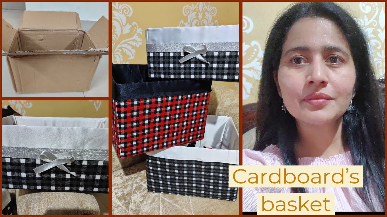 How To Convert A cardboard Box Into A Beautiful basket Easily Diy Padamshreelifestyle how-to-convert-a-cardboard-box-into-a-beautiful-basket-easily-diy-padamshreelifestyle