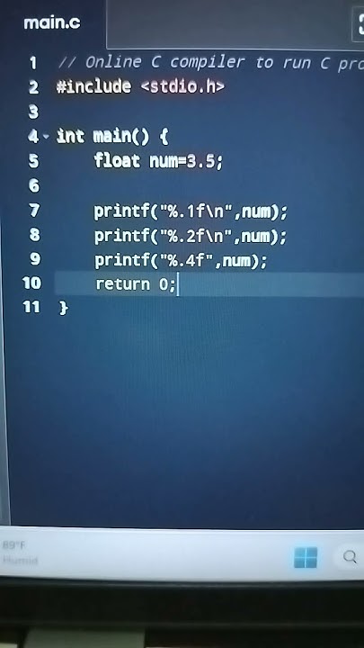 Set Decimal Precision In C Java Coder Coding Cprogramming Programmer 👍👩‍💻 Youtube