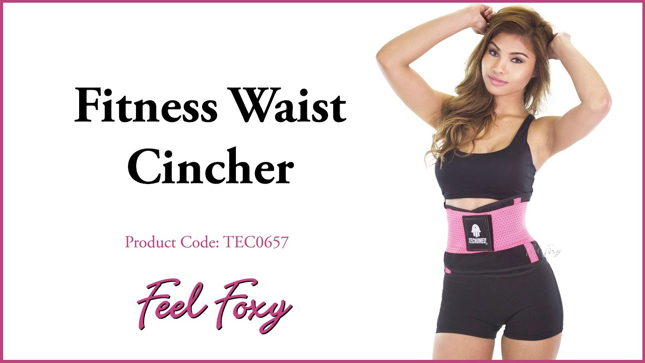 Feel Foxy Fitness Waist Cincher - YouTube