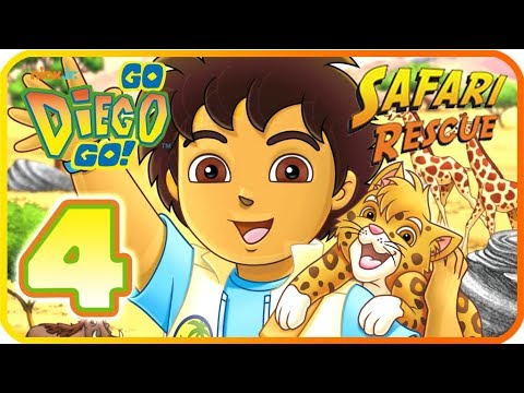 Go, Diego, Go! Safari Rescue Part 4 (Wii, PS2) Saving the Cheetah cubs ...