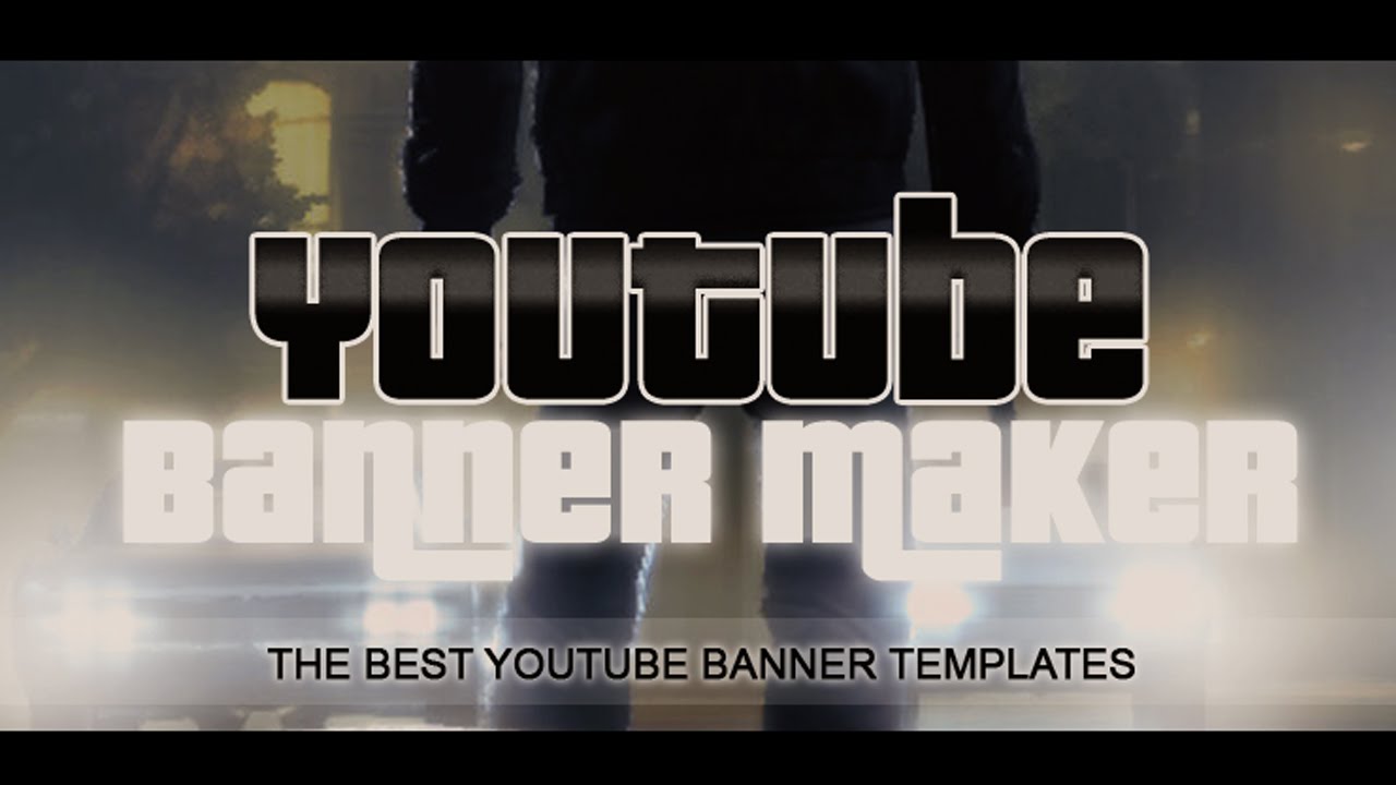 Youtube Banner Maker - GTA Channel Template 4 - YouTube
