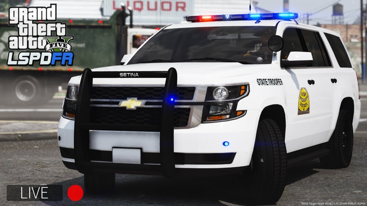 GTA 5 LSPDFR LIVE - Day 64 | Utah Highway Patrol (UHP) - YouTube