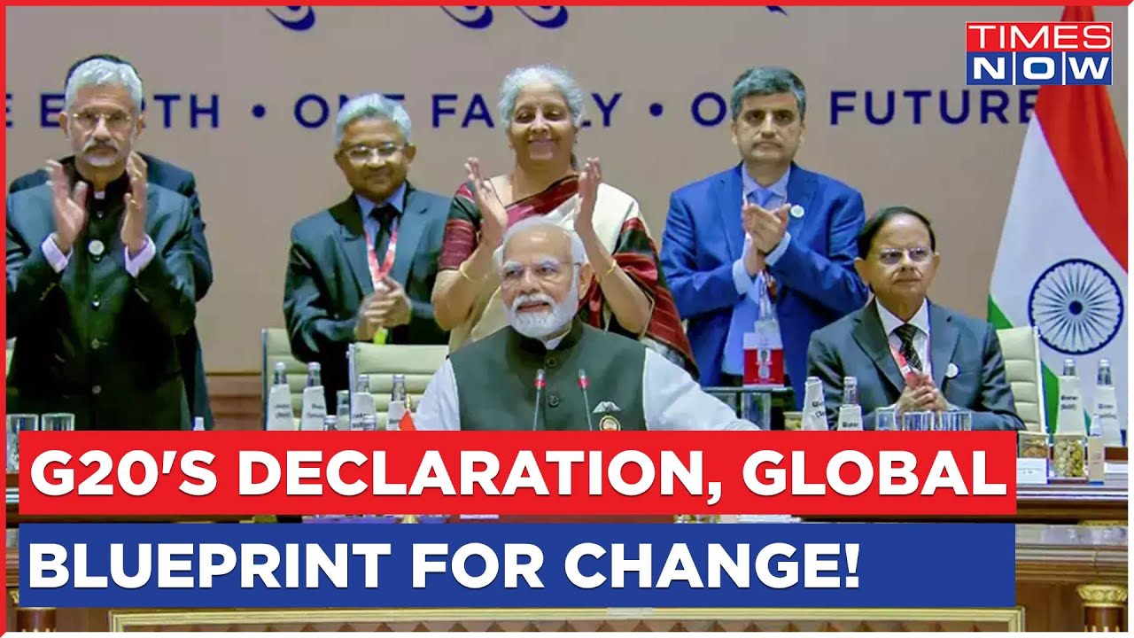 G20 Unveils Ambitious 37-Page Declaration | World Leaders Unite To ...