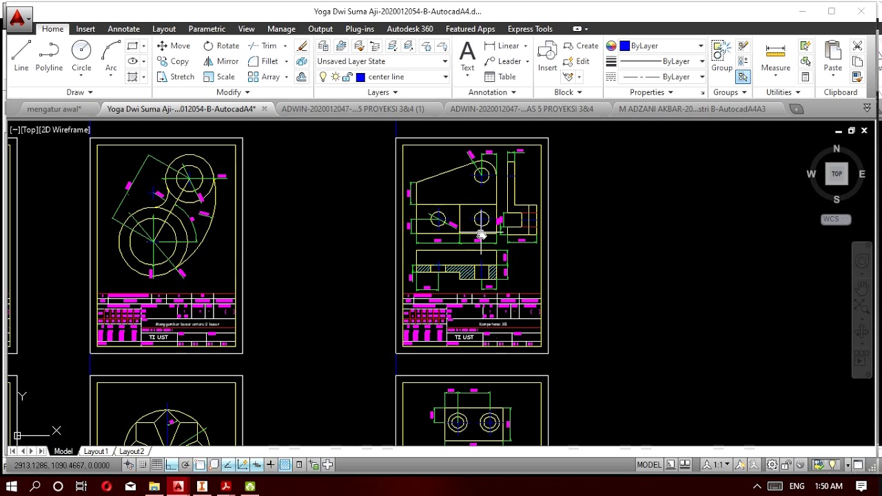 Praktikum dan Teori 6 (revisi Tugas Proyeksi Eropa) - YouTube