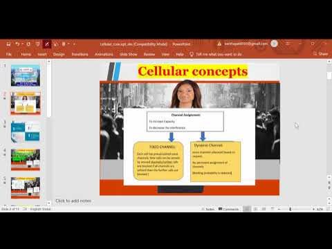 Cellular Concept, frequency Reuse, cell clustering - YouTube