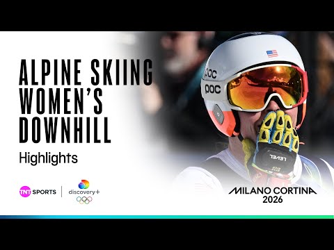 VONN CRASHES AS JOHNSON WINS! 🇺🇸 | Women's Downhill Alpine Skiing Highlights | Winter Olympics 2026