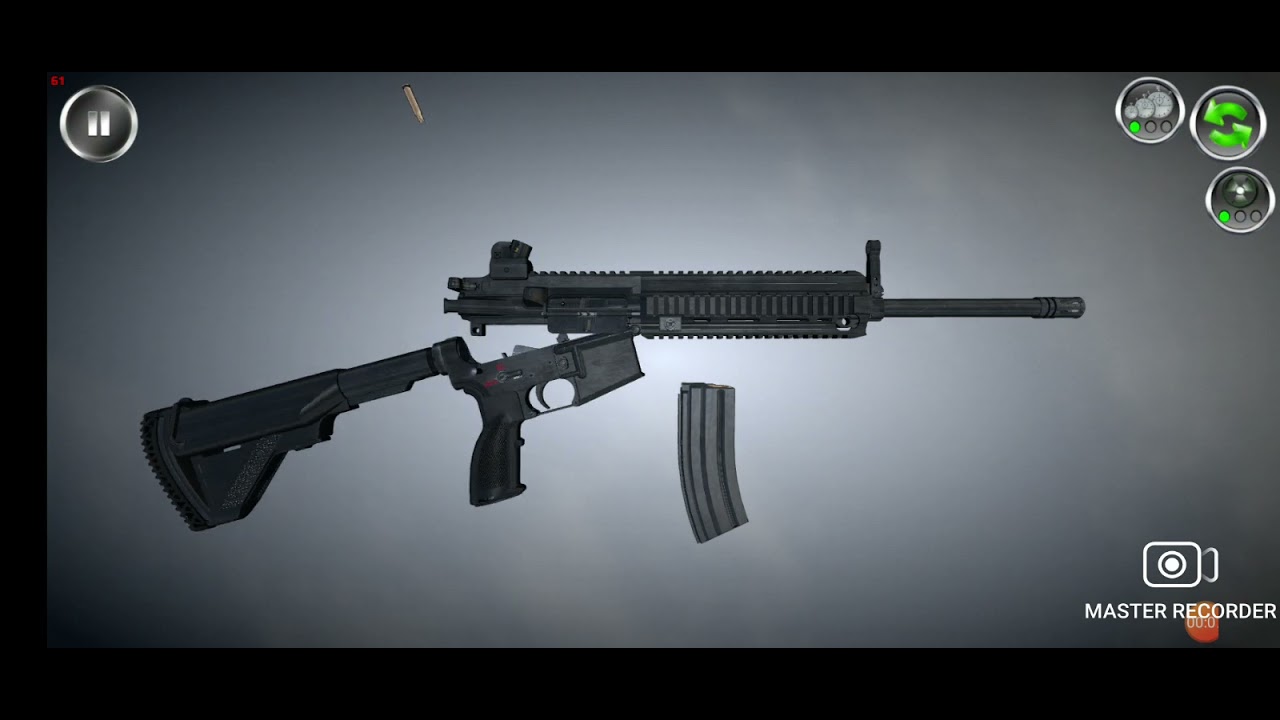 HK416 disassembly - YouTube