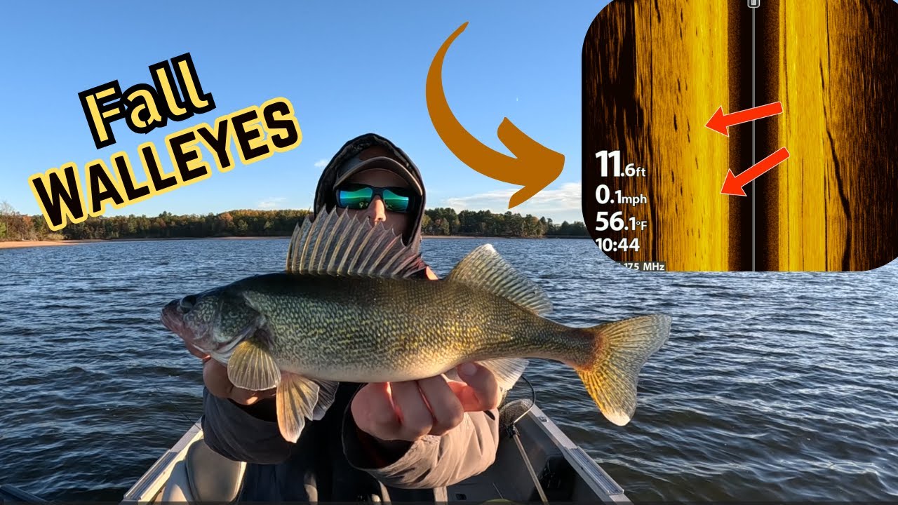 Fall Walleye & Crappies W/Side Imaging Screenshots - YouTube