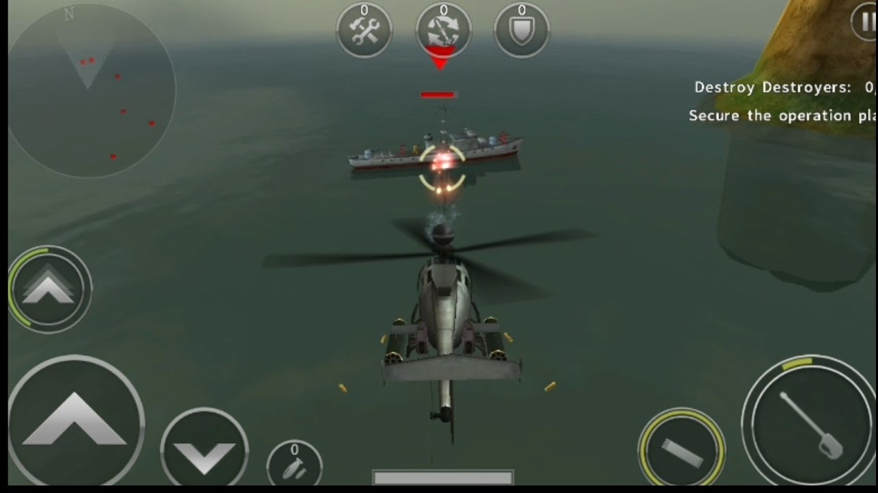 Gunship battle gameplay - Walkthrough games (Part 1) - Android gameplay ...