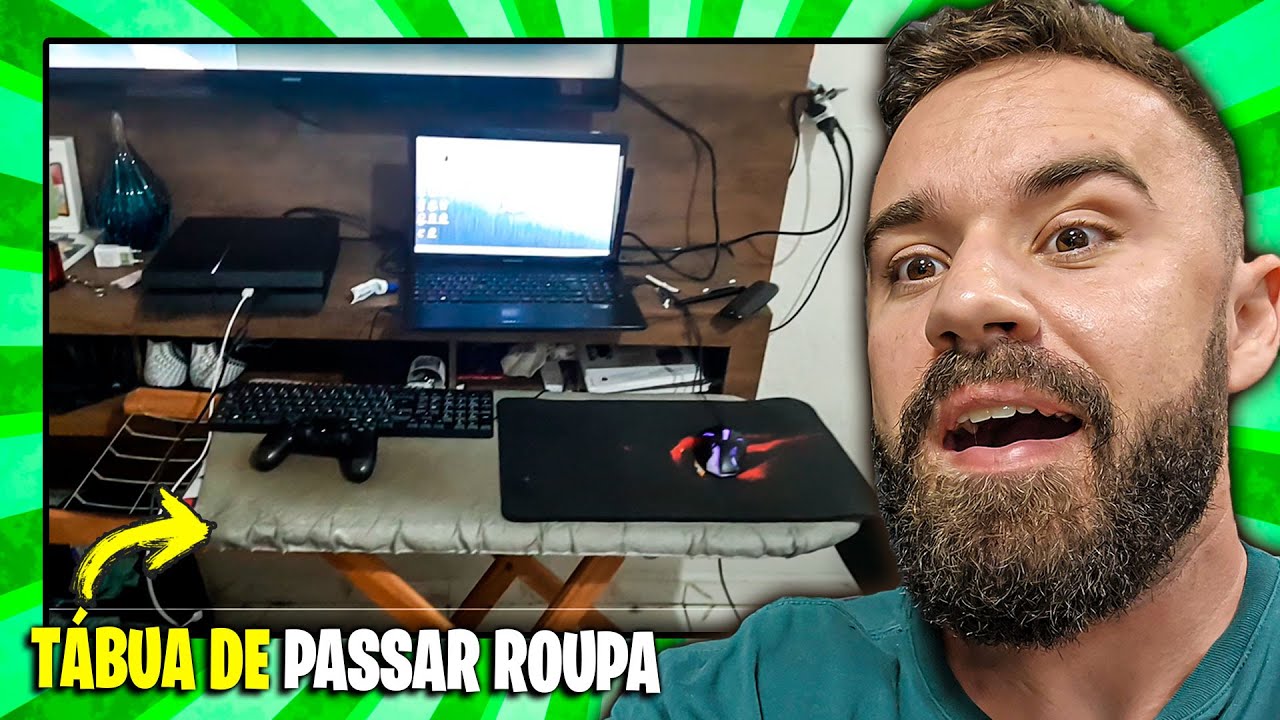 ISSO É UMA MESA DE PASSAR ROUPA - Setups Humildes - YouTube