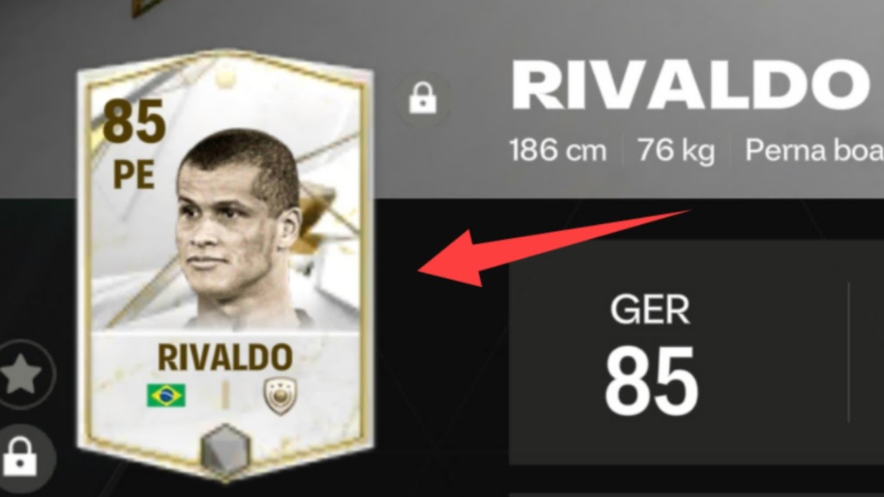 GANHEI O PRIMEIRO RIVALDO DO EVENTO TOTY NO FC MOBILE - YouTube