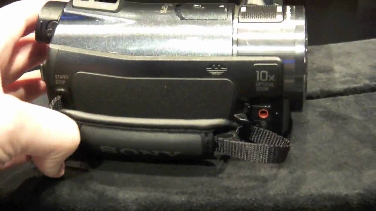 Sony CX550V Hands-On Review - YouTube