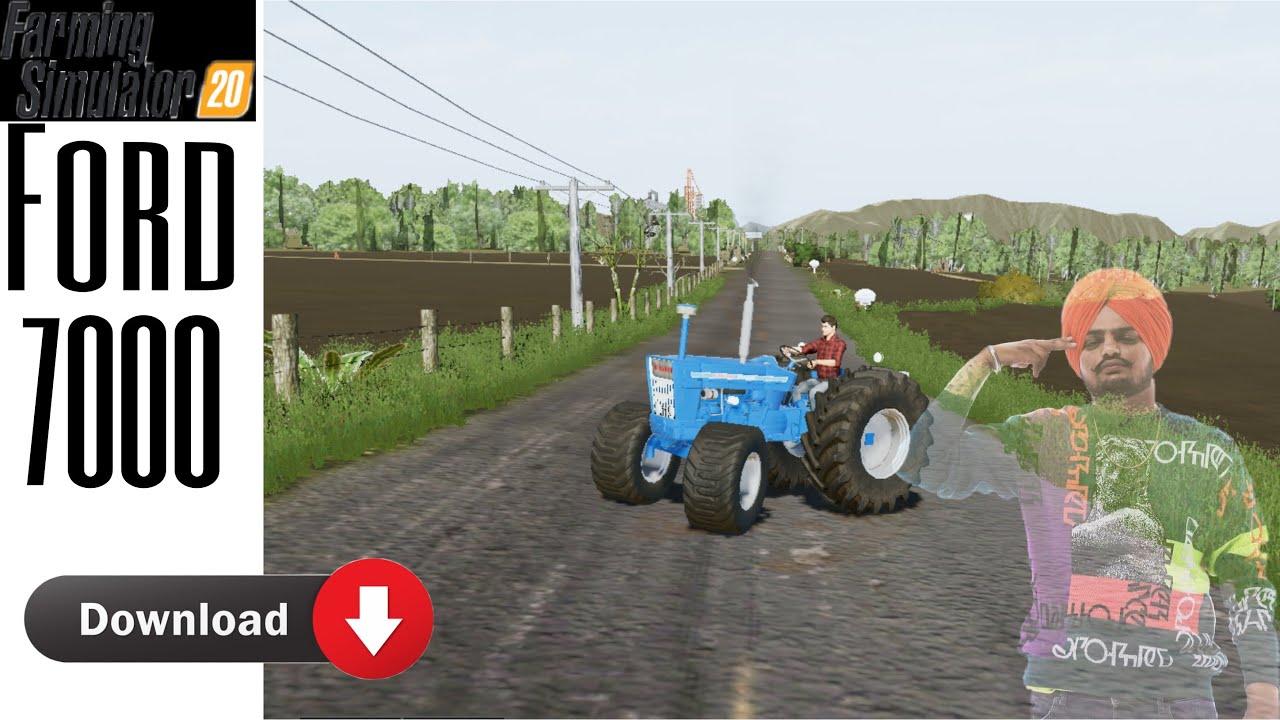 Ford Mod || FS 20 Ford 7000 mod || viral video || with download link ...