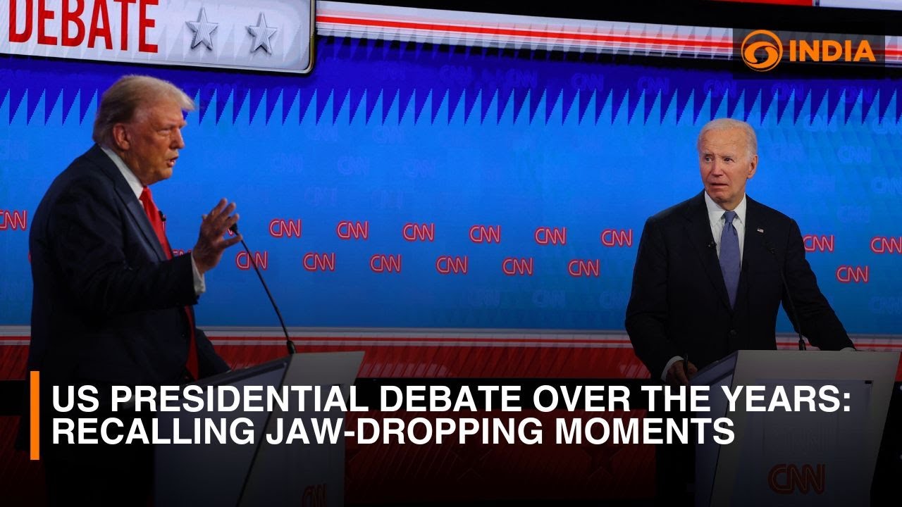 US Presidential Debate over the years: Recalling jaw-dropping moments ...