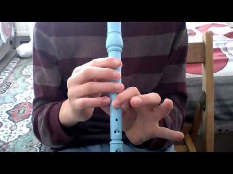 CİHATLA FLÜT DERSLERİ 5 (PEPEE 2 EKMEK ALDIM EVE GİDİYORUM :) )