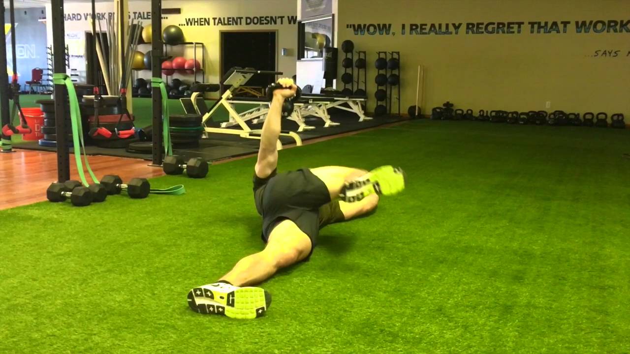 Side Lying Windmill - YouTube