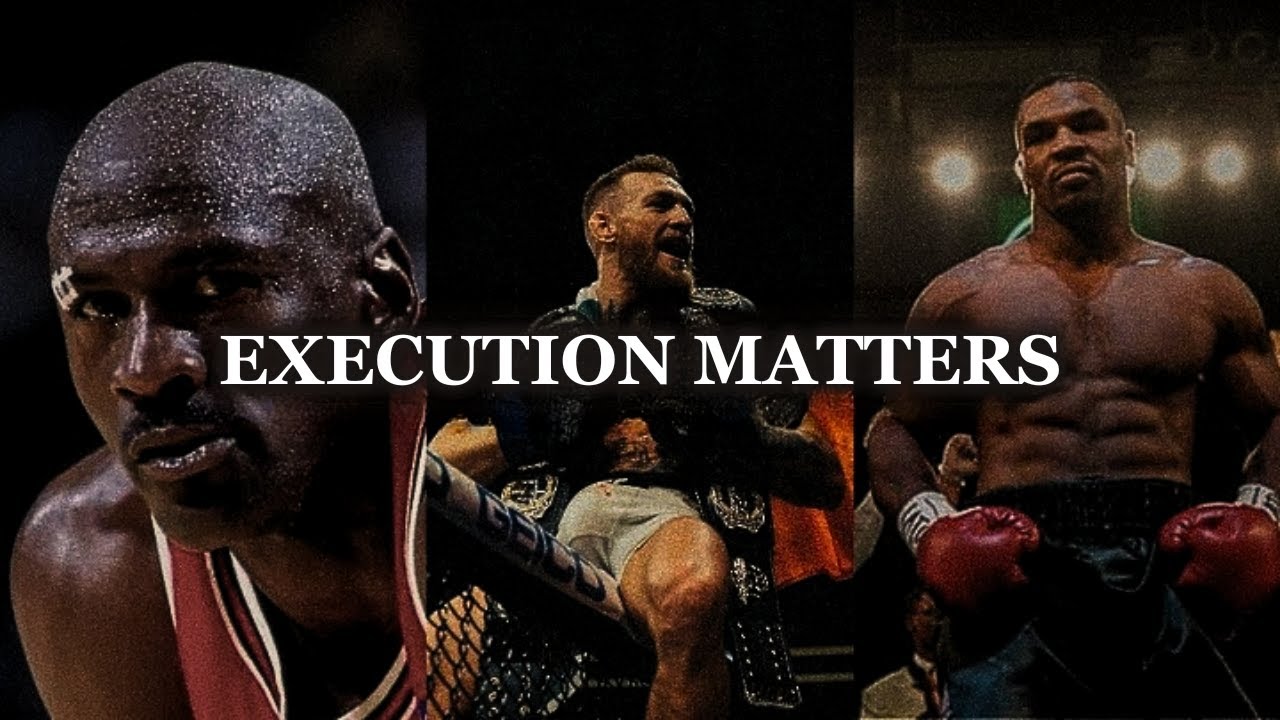 THE EXECUTION OF YOUR PLAN MATTERS - Motivational Speech - YouTube