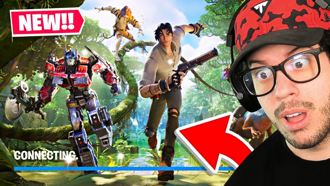 TRANSFORMERS in FORTNITE! (Season 3) - YouTube