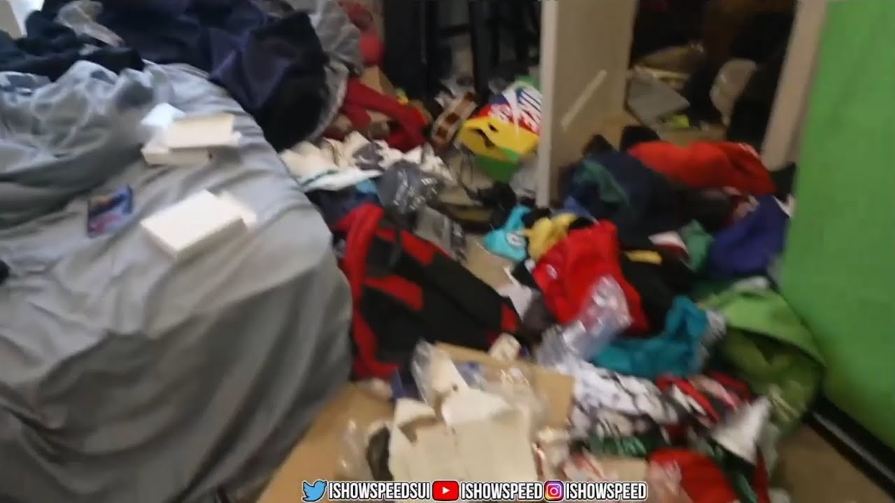 iShowSpeed's Disgusting Room Tour..🤮 - YouTube