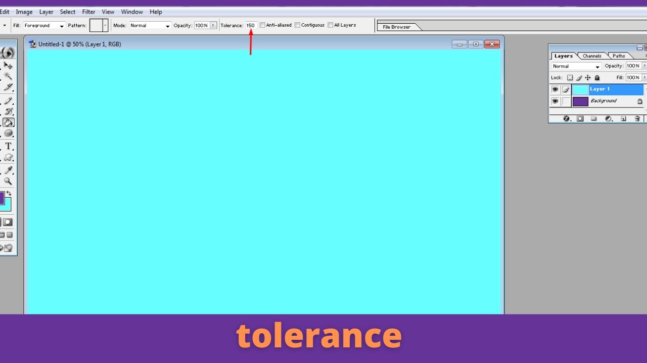 adobe photoshop part 28 tolerance fill imran online 50 learning program ...