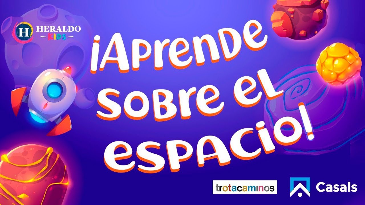 Actividades DIVERTIDAS para niños | Aprende sobre el espacio - YouTube