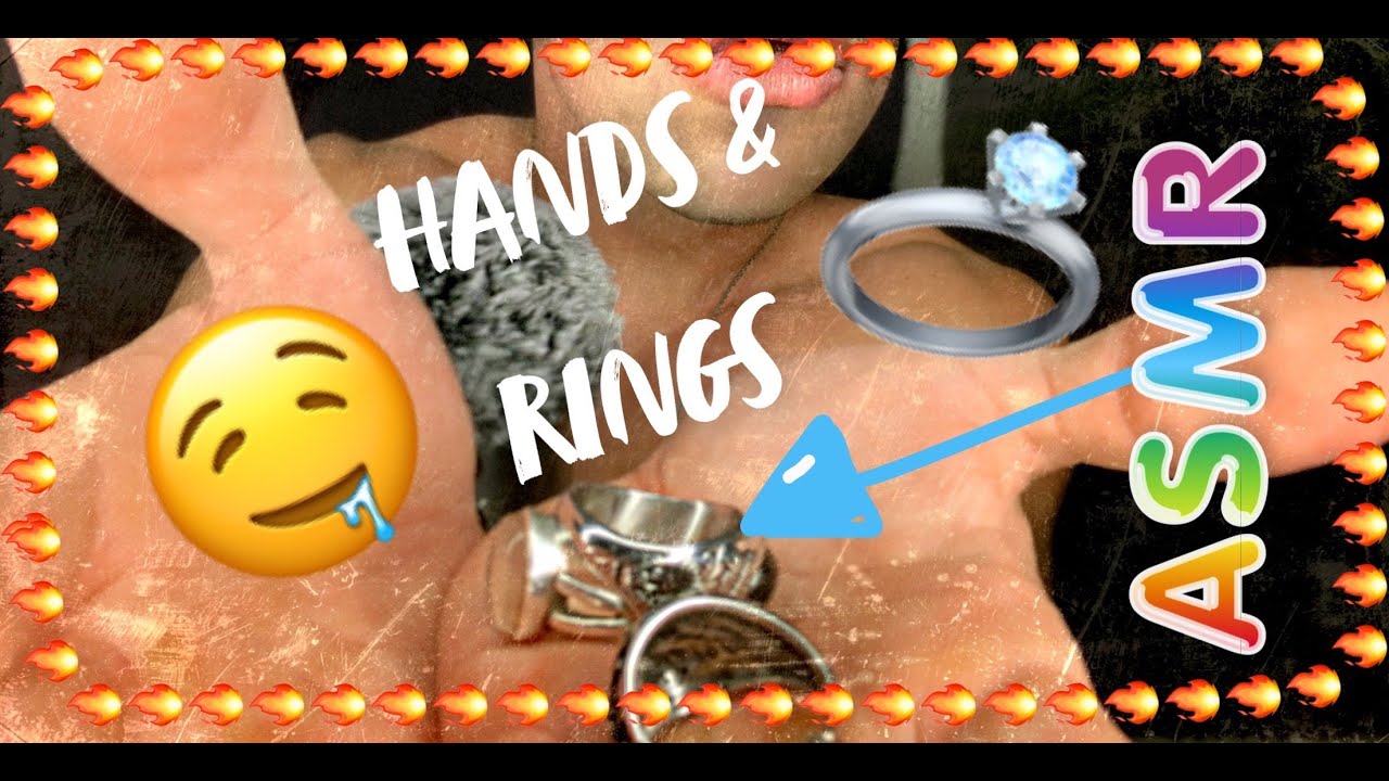 ASMR MALE Hand Sounds with RINGS for Relaxing and Sleeping - YouTube