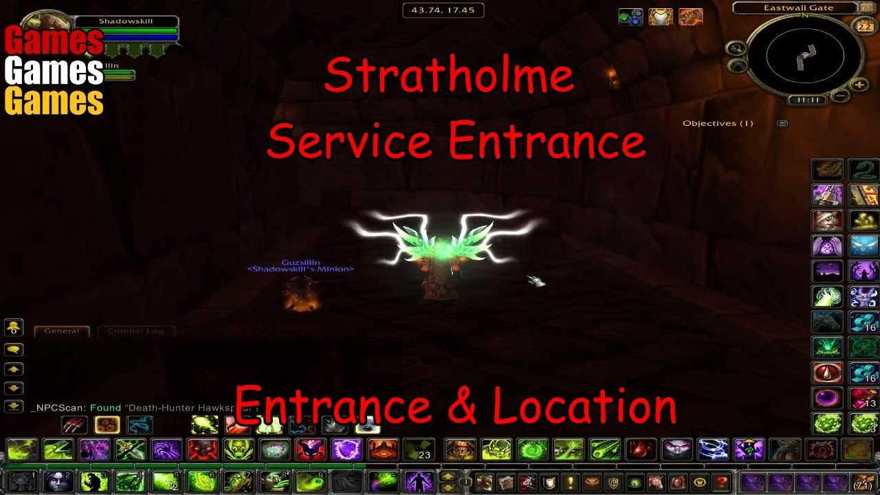 Stratholme Service Entrance, Entrance & Location World of Warcraft ...