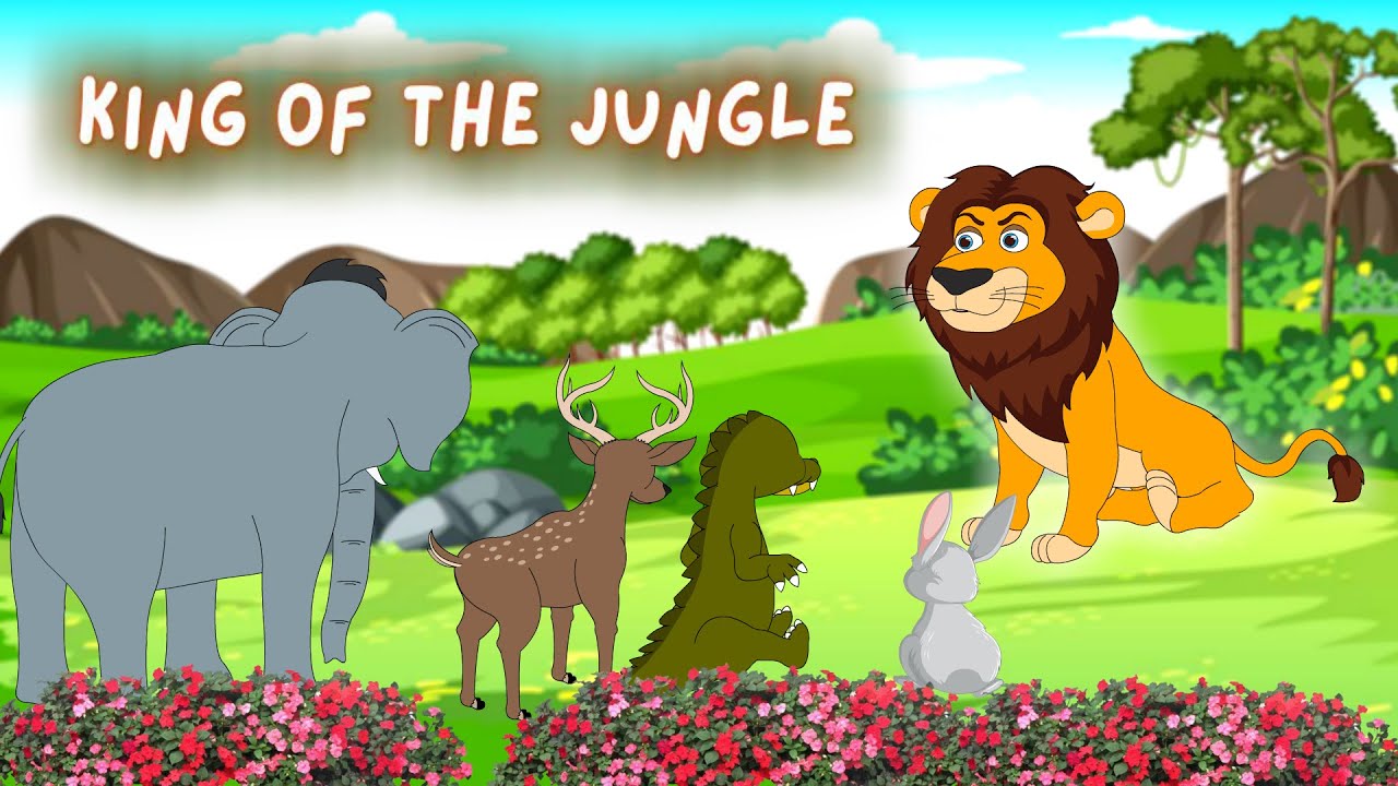 King of the jungle | Animal Stories | kids videos | jungle book ...