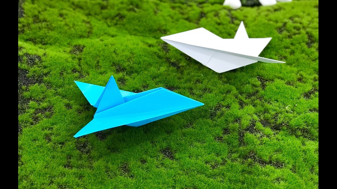 DIY|ORIGAMI| HOW TO MAKE A JET STEP BY STEP - YouTube