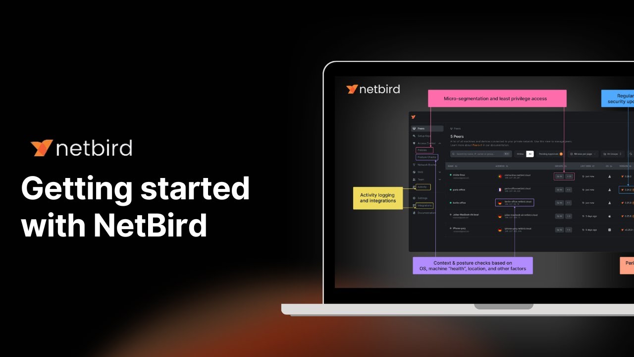 Getting started with NetBird - YouTube