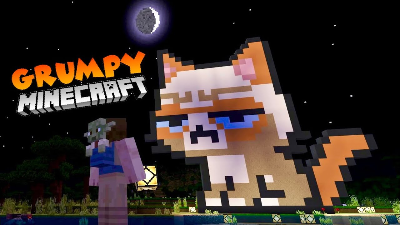 Grumpy Cat | Minecraft - YouTube