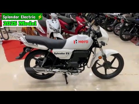 Hero Splendor Electric ⚡ 2025 New Model Launch | Range, Power & Price ...