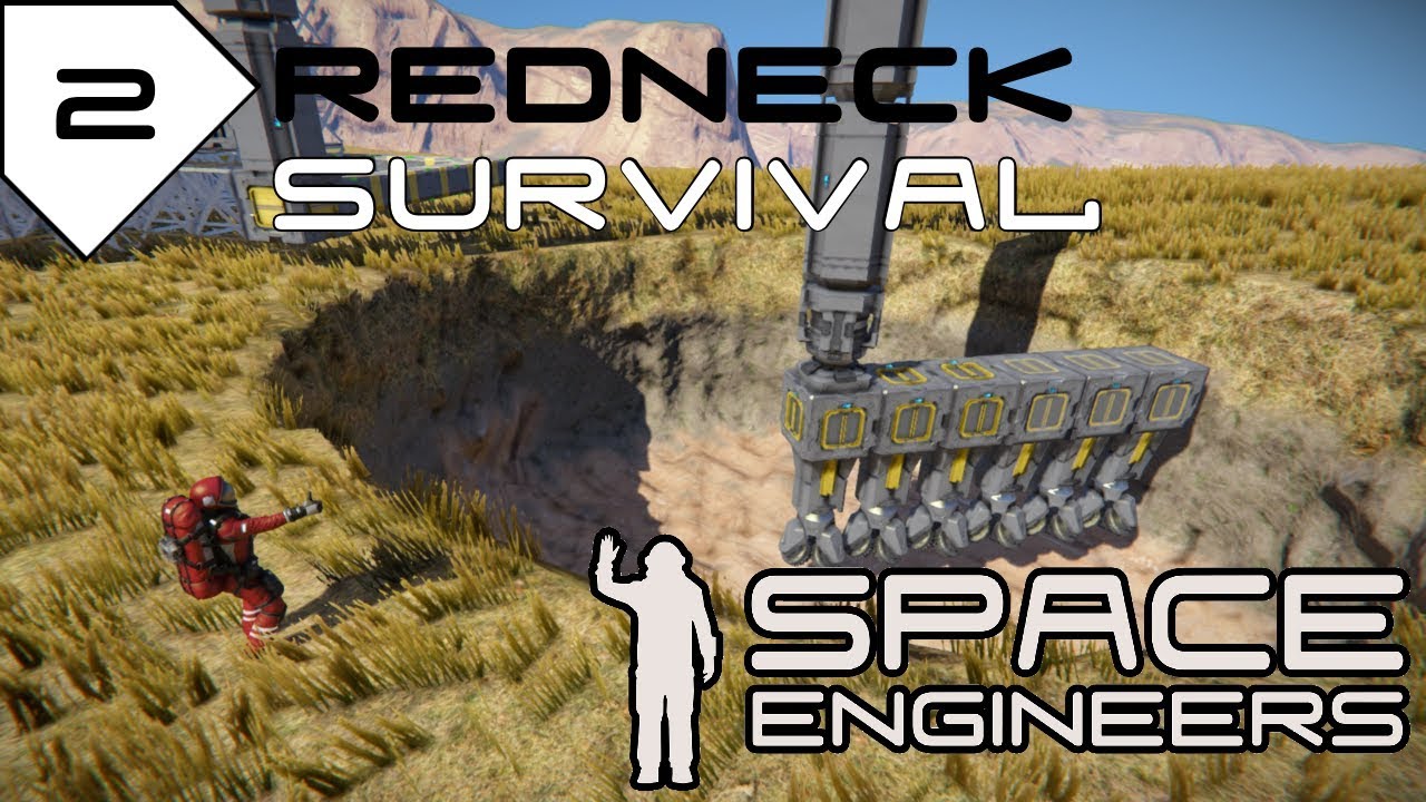Space Engineers: Redneck Survival Ep: 2 (Mistakes Were Made) - YouTube